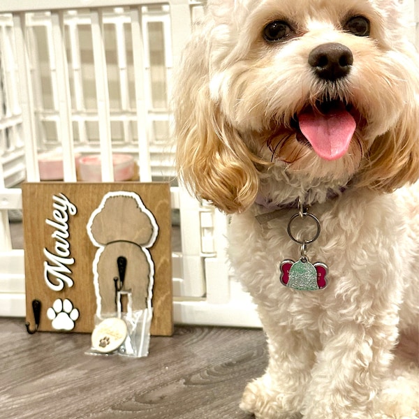 2 Layered Dog Magnet 3.5" Tall Perfect Gift for Friends and Family ...