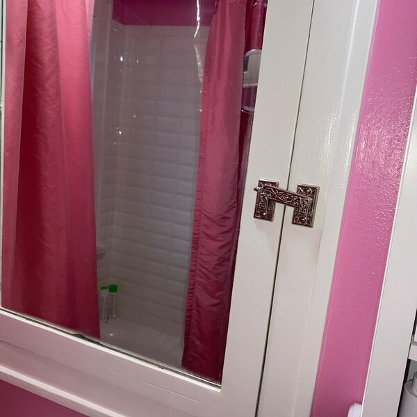 Latch SHUTTER BAR LATCH Antique Style, Cabinet Latch, Furniture Latch ...