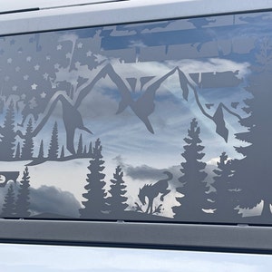 Tattered Flag Decal....thin Blue Line or Thin Red Line Flag - Etsy