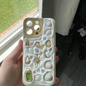 Handcrafted Memor Inspired iPhone Case. Each Case is Unique. Made With Hand Picked Sanibel ...