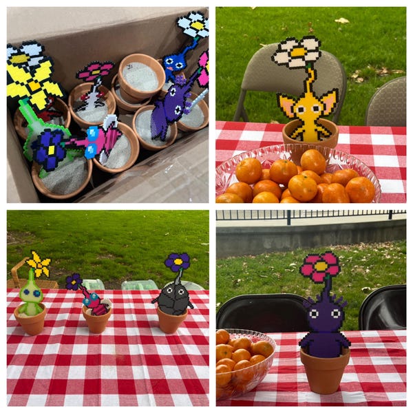 Pikmin Decorations - Etsy
