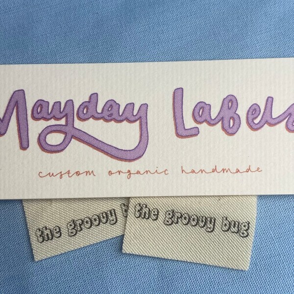 Trial Size Custom Logo Labels / Brand Labels for Handmade Items ...