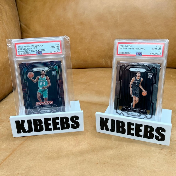 Custom Whatnot Logo Trading Card Stand Personalized Display Holder ...