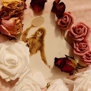 Antique German Advertising Chromo Trade Card, in Spring, Liebig Card ...