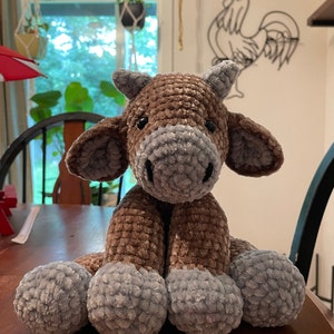 CROCHET PATTERN Colbie the Cow - Etsy