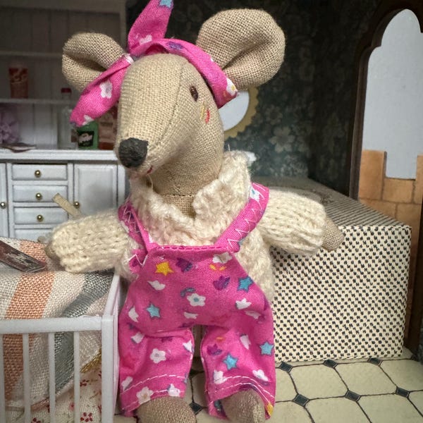 Maileg Mouse Sized Suitcase , Perfect for Big Sister and Big Brother ...