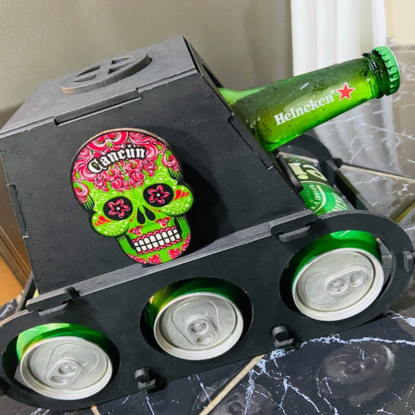 Laser Cut File Vector Bottle Tank, CNC, SVG, DXF, Pdf, Cdr, Patern Cnc ...