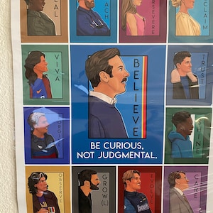 Be Curious, Not Judgemental Collage Medium Print - Etsy