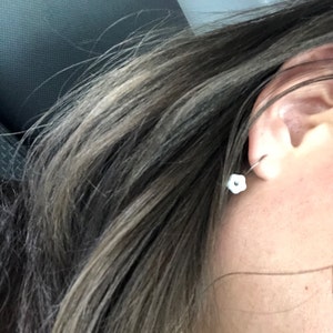 Titanium Hoop Earrings / Allergy Free Earrings / Nickel Free | Etsy