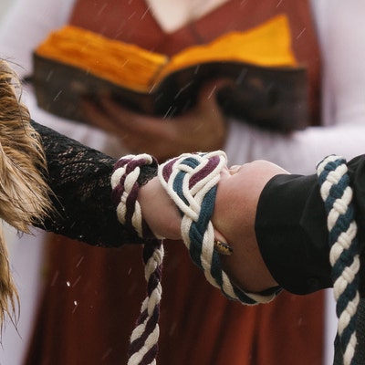 Norse Handfasting Cord in Your Colors Personalize With Viking Pendants ...