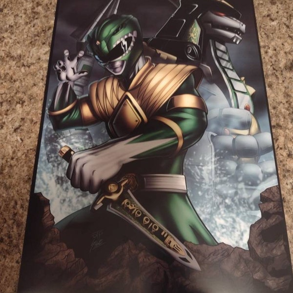 Green Ranger Art Print - Etsy