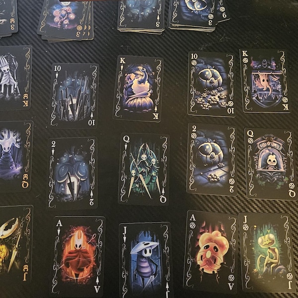 VOID Playing Card Deck | 54 Cards, Poker Size, Hollow Knight Inspired ...