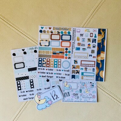 Back to School 2 Page Sticker Kit K030 - Etsy
