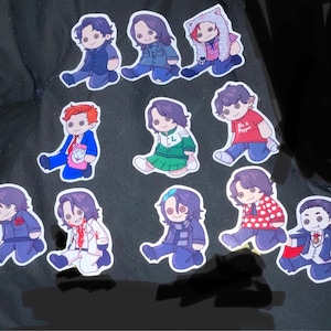 My Chemical Romance MCR Doll Stickers Gerards 3, the Gerardening Swarm ...