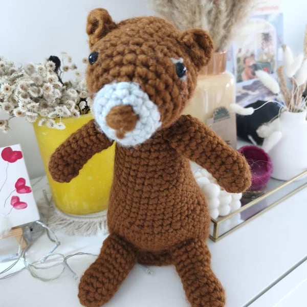 Crochet Pattern for Monty the Realistic Crochet Marmot Aka Groundhog ...