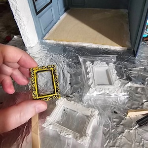 Miniature Plaster Architectural Frames Miniature Frames - Etsy