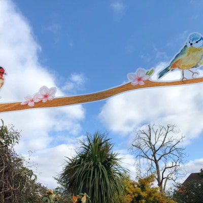 Spring Bird Window Stickers, Bird Window Decoration, Spring Window ...