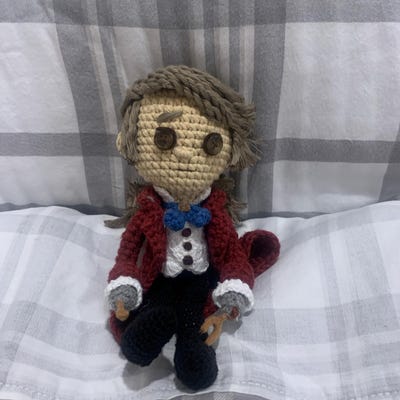 Crochet Todoroki Shoto My Hero Academia Keychain Crochet Todoroki Shoto ...