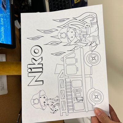 Rainbow Personalized Coloring Page You Edit INSTANT DOWNLOAD Custom ...