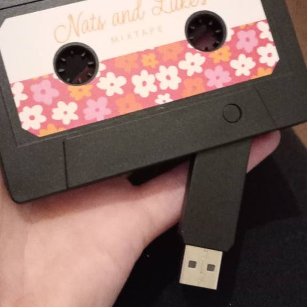 USB Mixtape Cassette Style USB Flash Drive 32GB Storage - Etsy UK