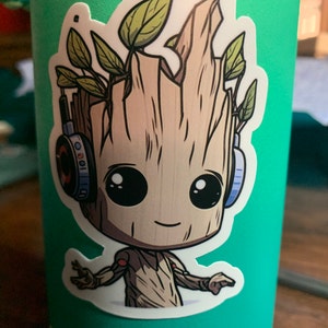 Baby Groot, Groot, Guardians of the Galaxy, Disney, Disneyland, Sticker ...