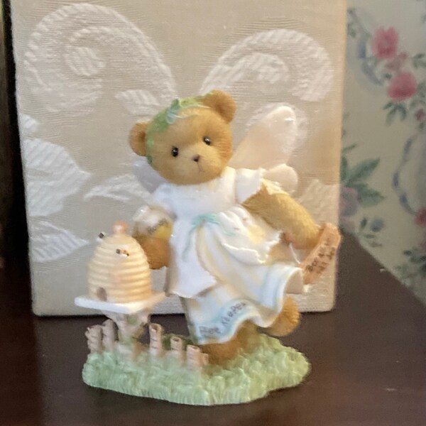 Cherished Teddies Bear Figurine 2002 Mackensie Rose # 110011 RARE - Etsy