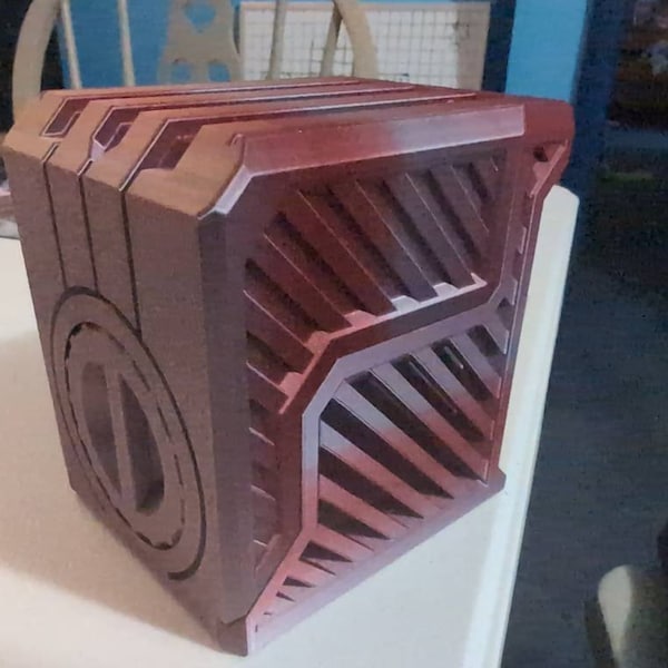 Supply Crate Dice Box Sci Fi Themed Dice Jail Loot Crate for Role ...