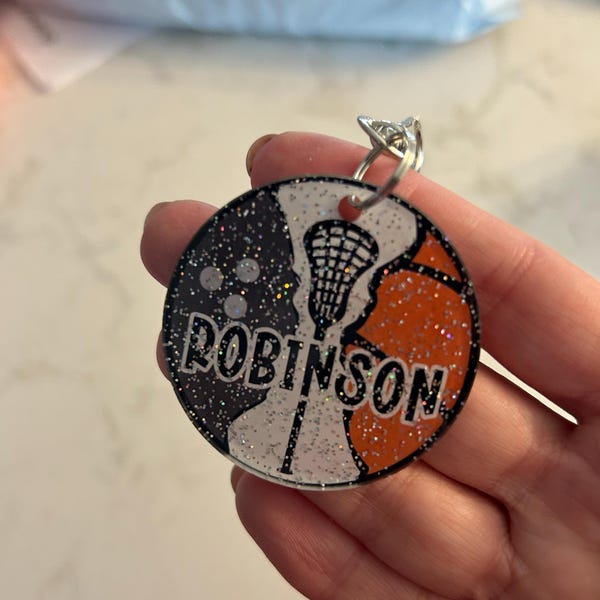 Personalized Water Polo Keychain With Ball Attachment | Custom Water ...
