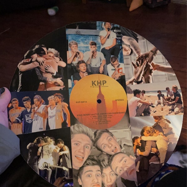 Friends TV Show Vinyl Record Photo Collage - Vintage Record - Vinyl ...