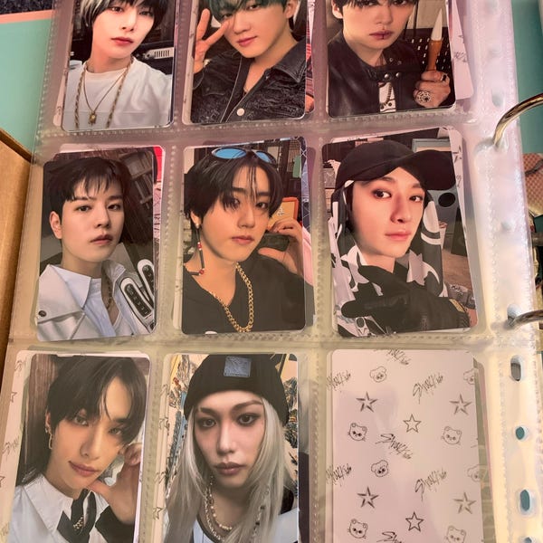 Stray Kids SKZ HOP Photocards Set Accordion 2 Versions -preorder - Etsy