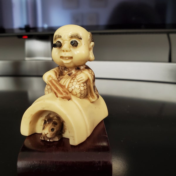 Vintage Red Resin Tiger - Etsy