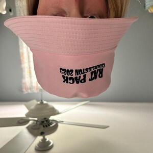 CUSTOM Wavy Groovy Font Bucket Hat 4 Colors to Choose Completely Custom ...