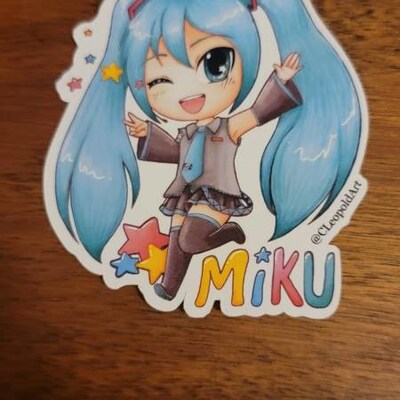 Miku Sticker - Etsy