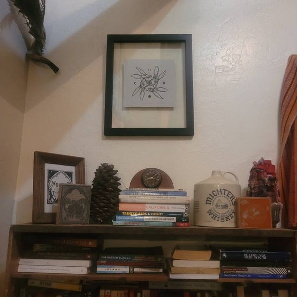 Fish Mini-print Pack. Five Different Linocut Fish Prints on Heavyweight ...