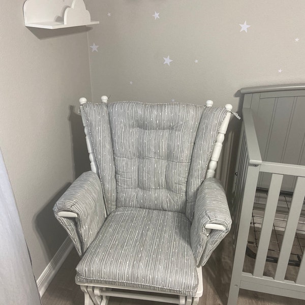 Wingback Rocker Replacement Cushions / Canadian Rocker Cushions ...