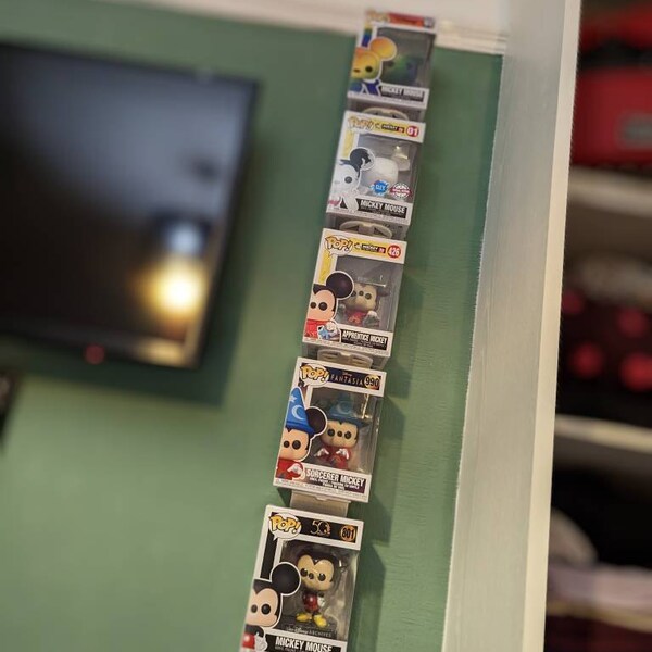 Funko Pop Display Wall Stand Funko Pop Shelves Funko Display Stand Custom Pop Vinyl