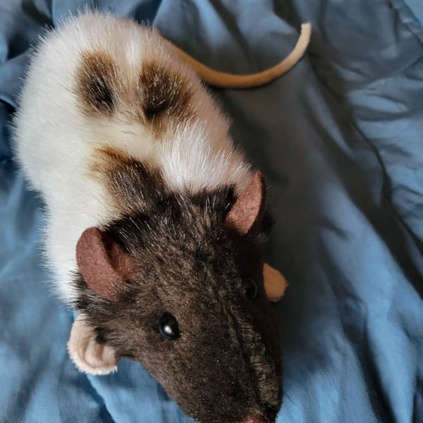 Stuffed Rat, Realistic Rat Plush - Etsy