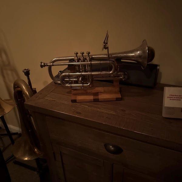 Horizontal Trumpet Display Stand - Etsy
