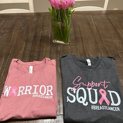 Support Squad Breast Cancer Shirt, Team Cancer Shirt, Cancer Awareness ...