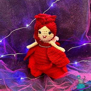 Reversible Rose Fairy Amigurumi Pattern Flower Crochet - Etsy Australia
