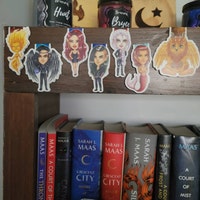 Jesiba Roga crescent City Magnetic Bookmark - Etsy Canada