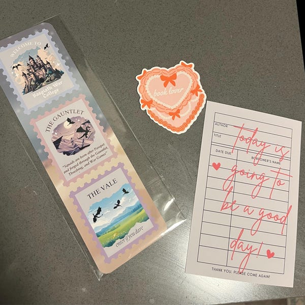 Frieda Mcfadden Inspired Bookmark | Postage Stamp Bookmark | Thriller ...