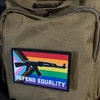 AK-47 Defend Equality Progress Pride Flag - PVC Patch With Hook and ...