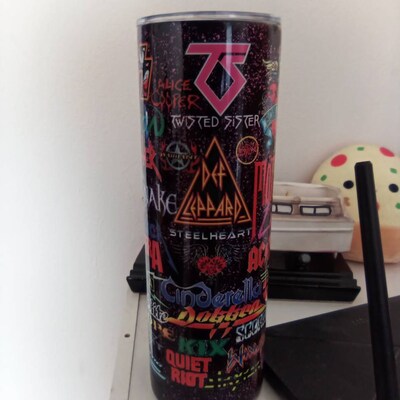 80s Hairbands, Glam Metal Cup, Hard Rock Music Merchandise - Etsy