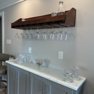 Rustic Murphy Bar Table Drop Down Table Dry Bar Murphy Desk Hidden ...