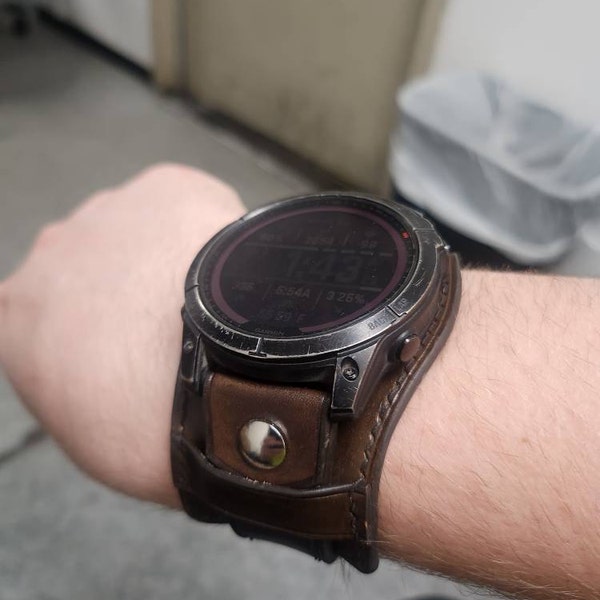 Leather Full Cover Bund Strap, Bund Watch Band 16mm 18mm 20mm 22mm 24mm ...