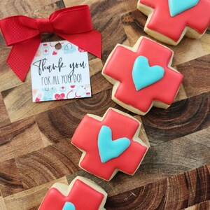 Nurses Week Printable Cookie Tag/ Thank You for All You Do Tag/nurse ...