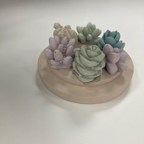 Set of Diffuser Stones- Aroma Stones - Concrete - Rocks - Gems - Cement ...