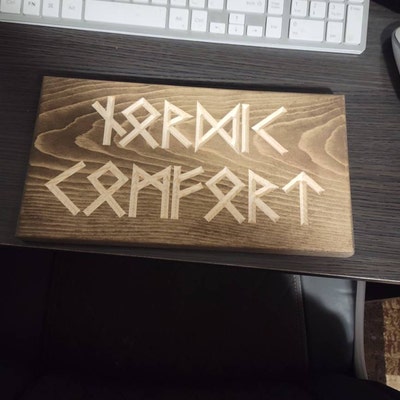 Your Name in Viking Runes Custom Norse Name Sign. Personalized Nordic ...