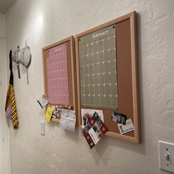 Large Monthly Wall Planner A3 Pastel Wall Planner Individual Pages ...